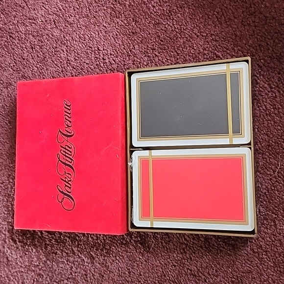 Saks Fifth Avenue | Other | Saks Fith Avenue Playing Cardsnwot | Poshmark